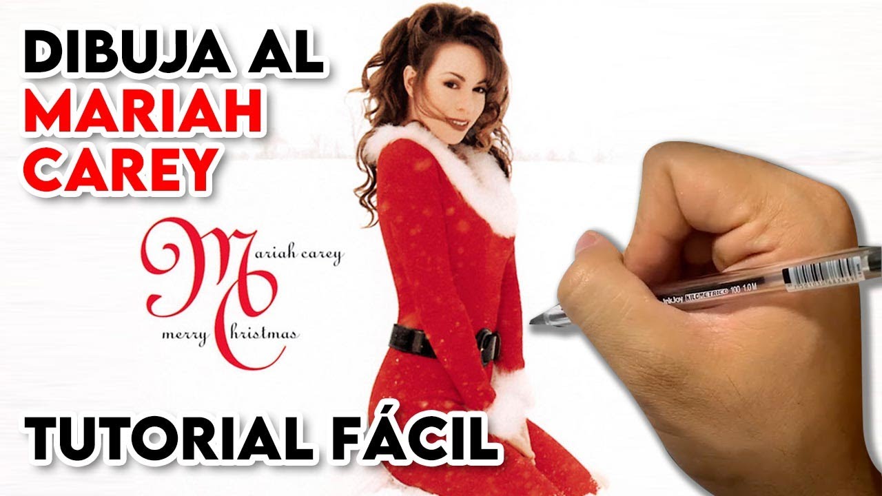 Como dibujar a Mariah Carey | Tutorial paso a paso - YouTube