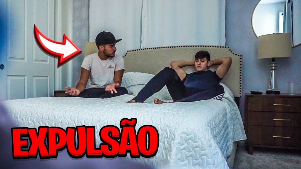 EXPULSEI MEU AMIGO DE CASA! NÃO AGUENTAVA MAIS! - YouTube