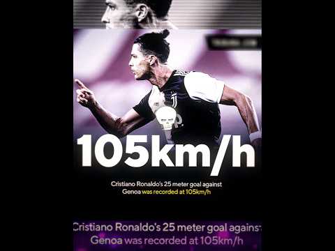 Ronaldo's Rocket Against Genoa 🚀🥶