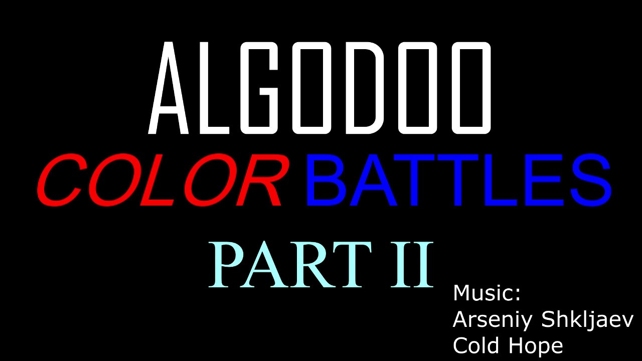 Algodoo Color Battles Part 2 - YouTube