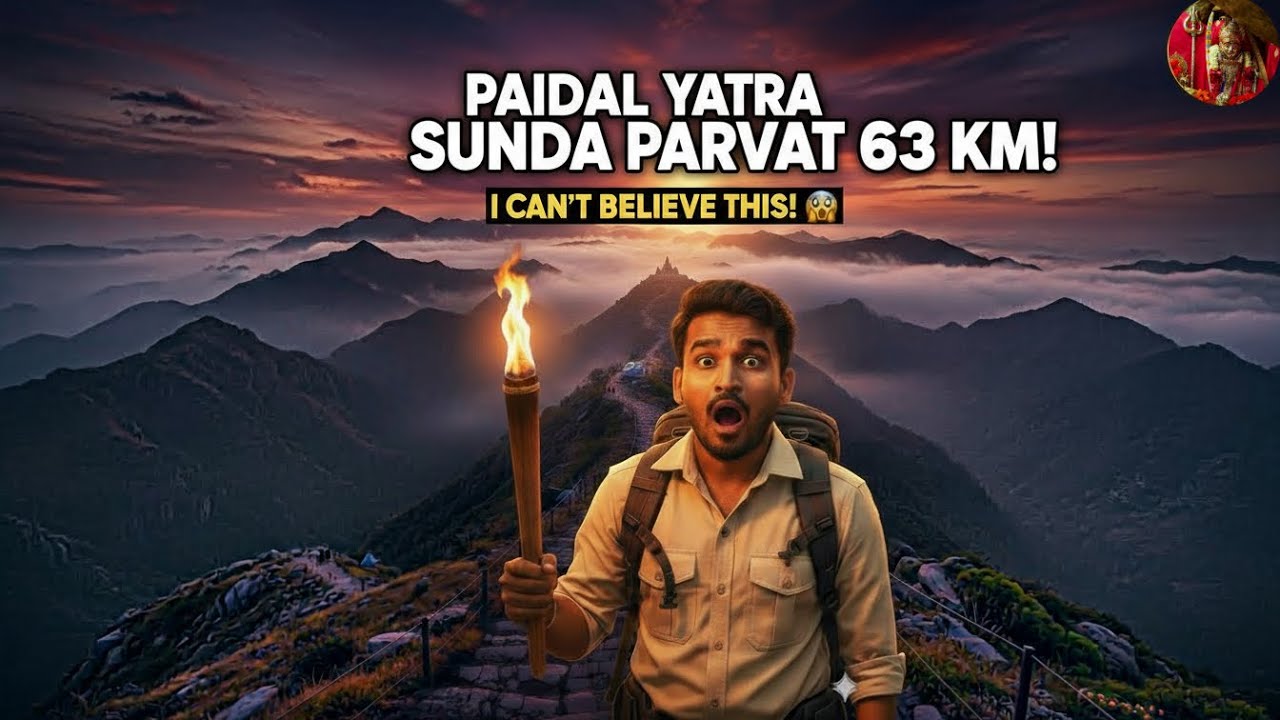 Going to Sundha Parvat | 63KM Paidal Yatra #vlog #machamunda - YouTube