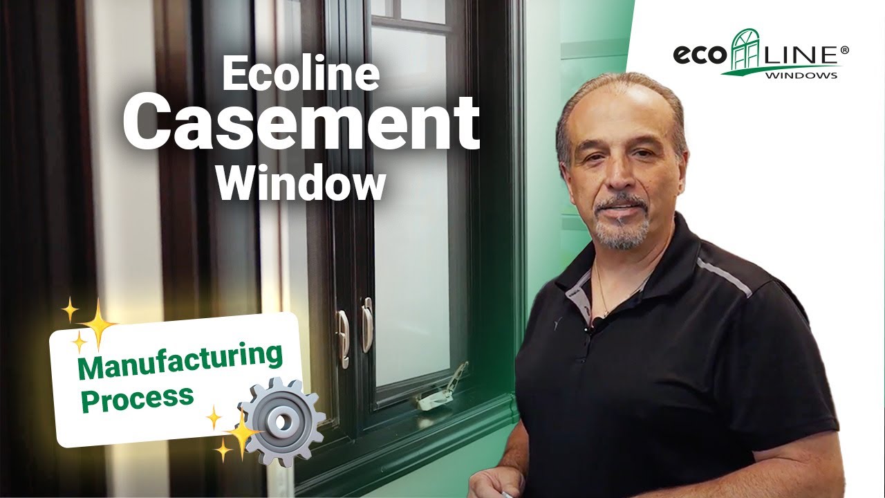 Ecoline Casement Window: Manufacturing Process - YouTube