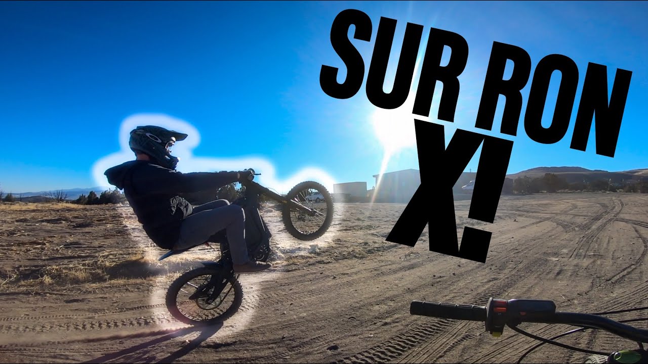 55mph Electric Dirt Bikes! | Sur Ron X Black Edition - YouTube