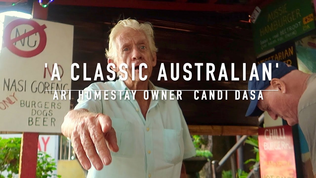 A 'Classic Australian' Ari Homestay Owner Candi Dasa - YouTube