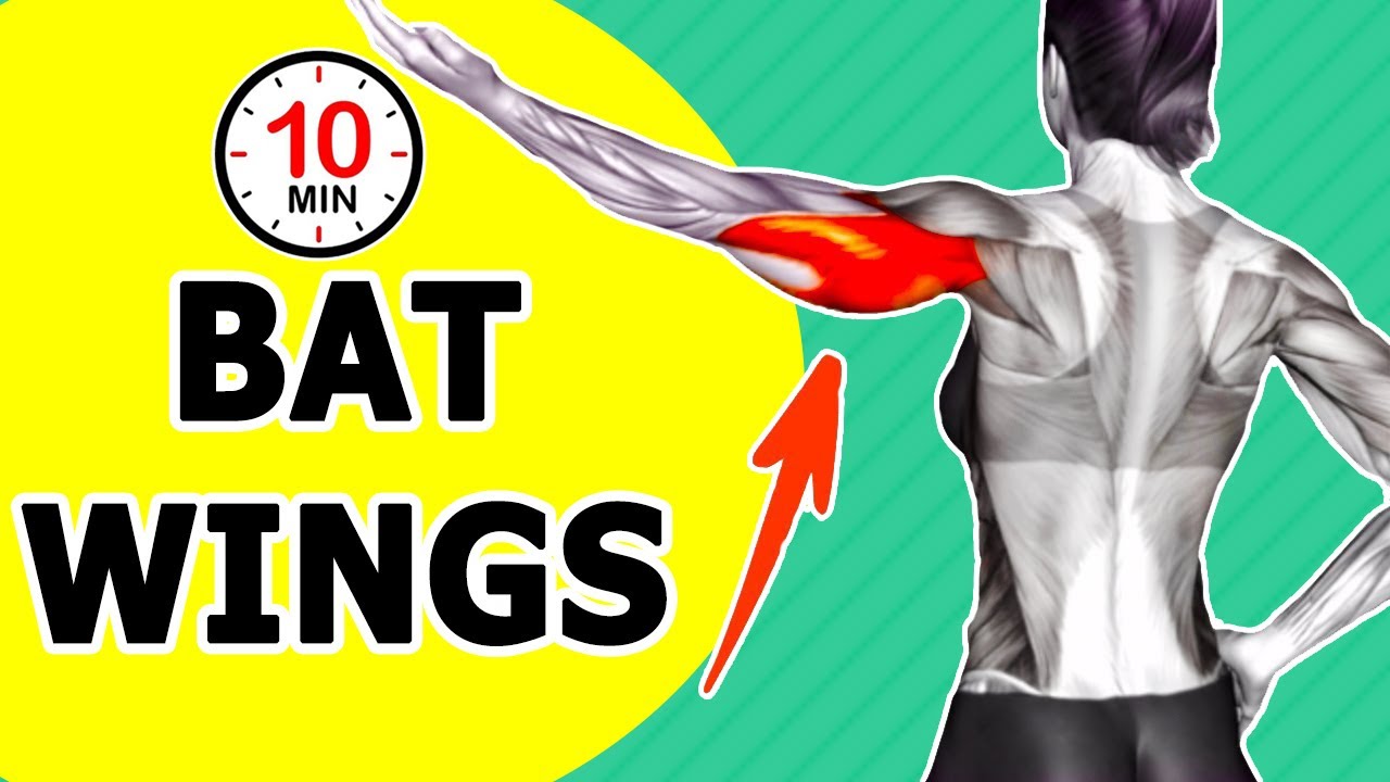 Get Rid Of 'BAT WINGS' 10 min FLABBY ARMS Workout | Fitness Square ...