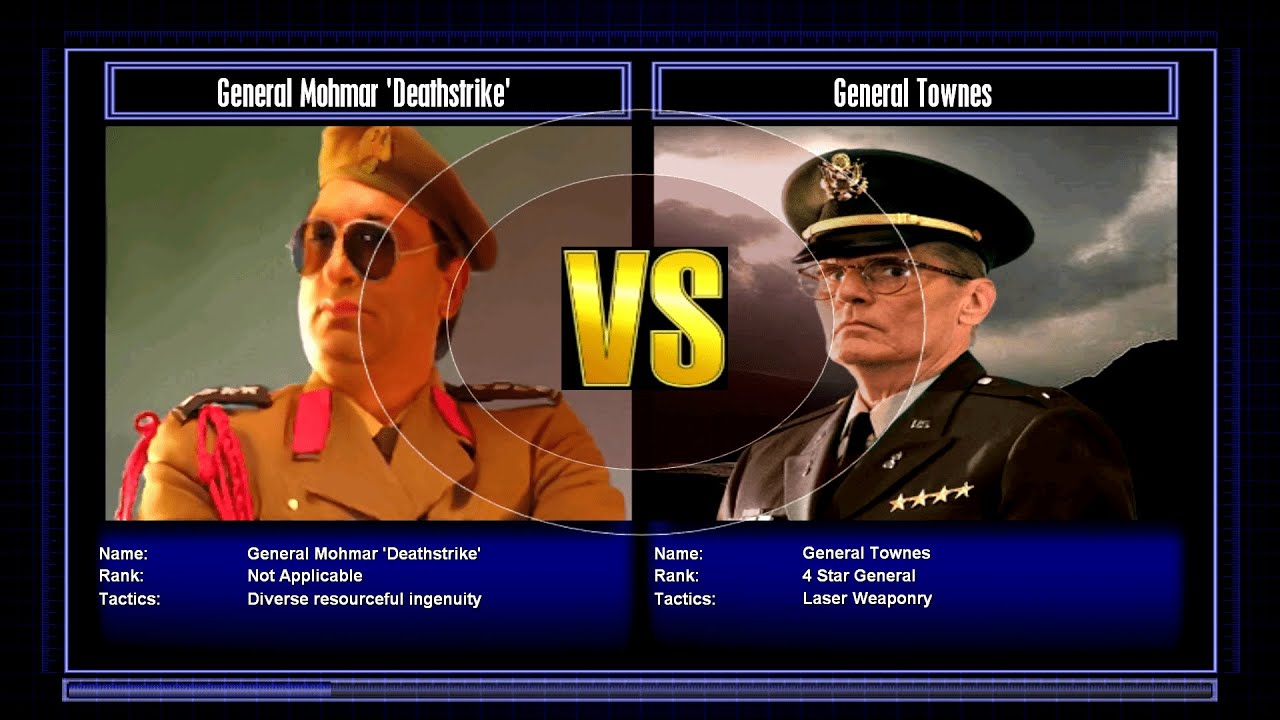 C&C General Zero Hour ProGen Mod General Mohmar Deathstrike VS General ...