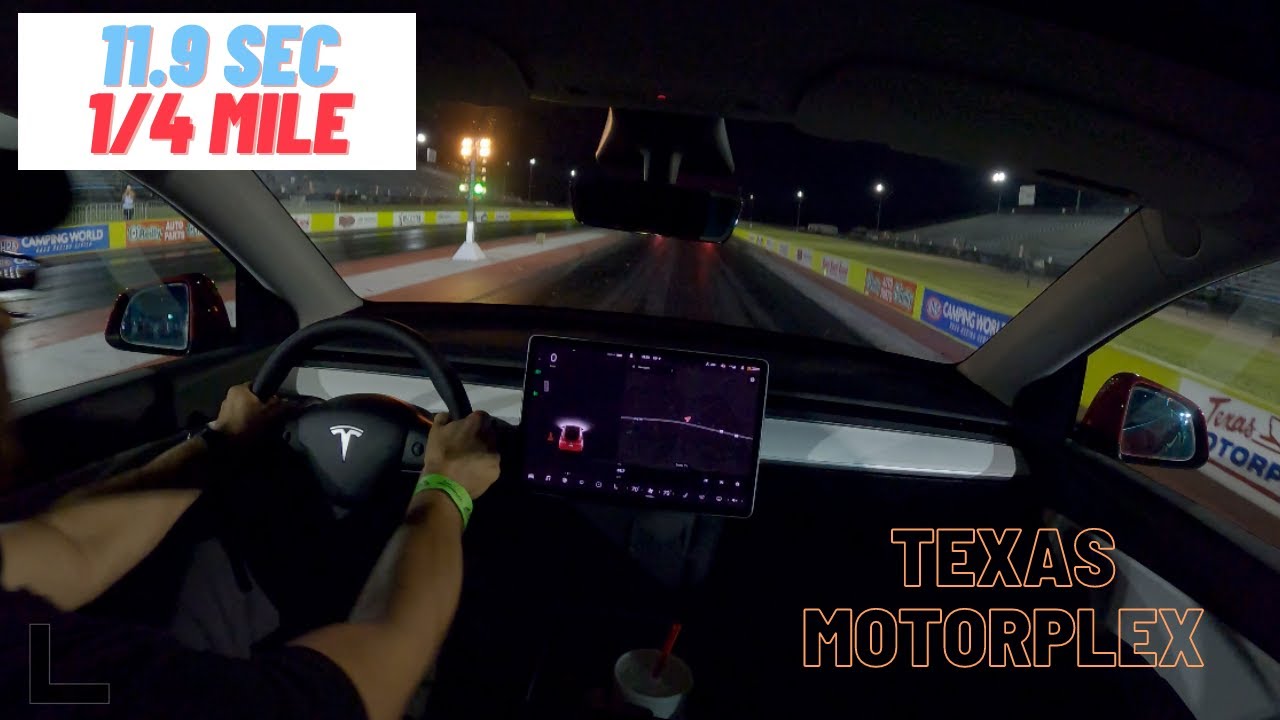 Tesla Model Y Performance Race - YouTube