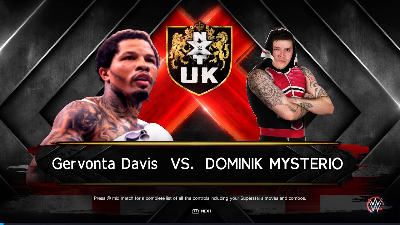 Gervonta Davis VS. Dominik Mysterio (WWE 2K23) (Semi-Finals Matchup #1 ...