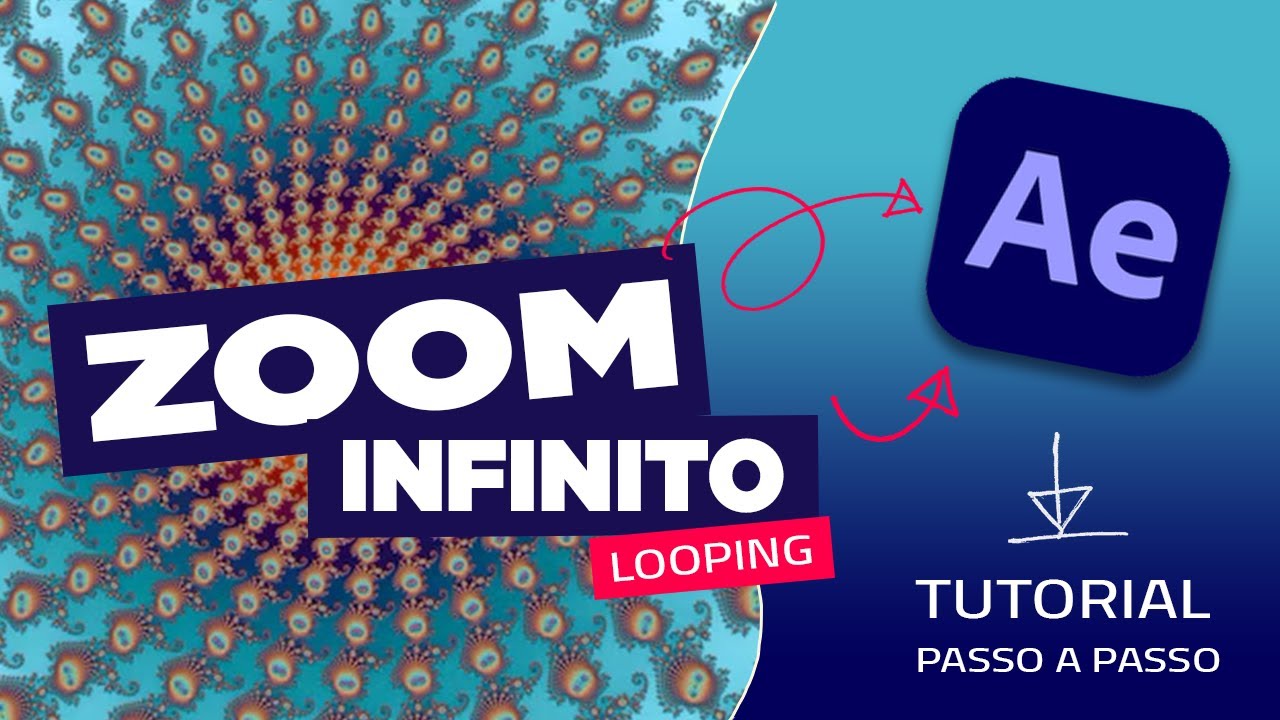 COMO CRIAR ZOOM INFINITO EM LOOPING NO AFTER EFFECTS - PASSO A PASSO ...