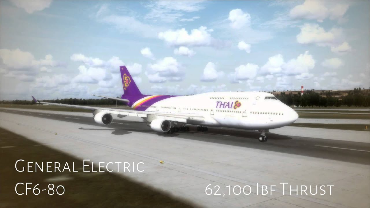 FSX | Boeing 747 PW vs GE vs RR sounds - YouTube
