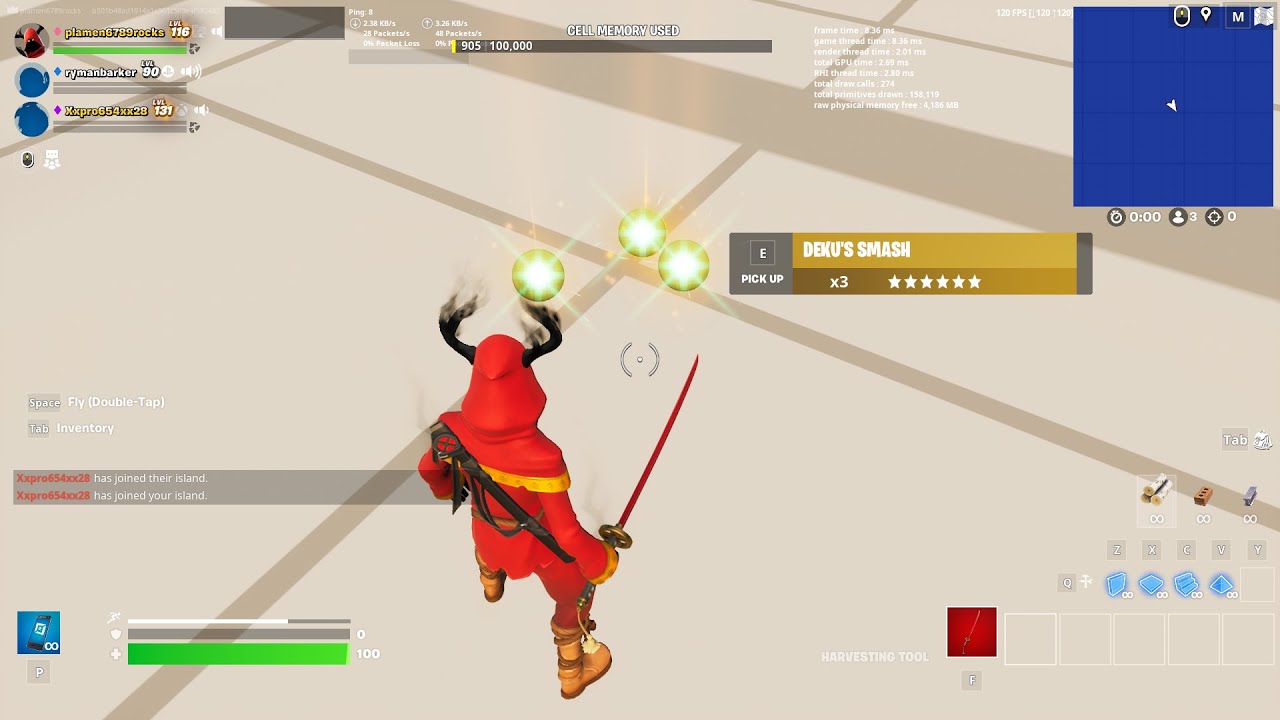 How to get Deku's smash and the Dub shotgun in Fortnite Creative ...