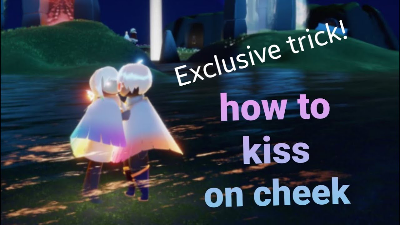 How to kiss on cheek trick Sky #cotl #theskygame #childrenofthelight # ...