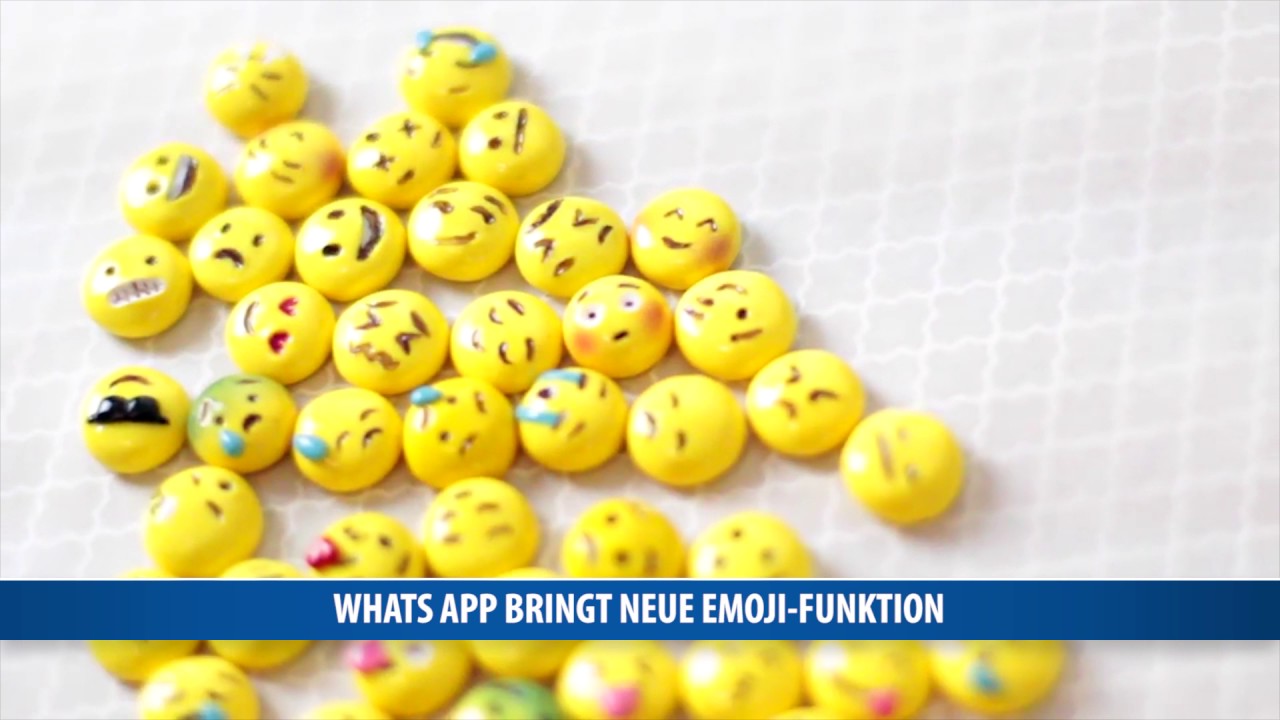 WhatsApp bringt neue Emoji-Function - YouTube