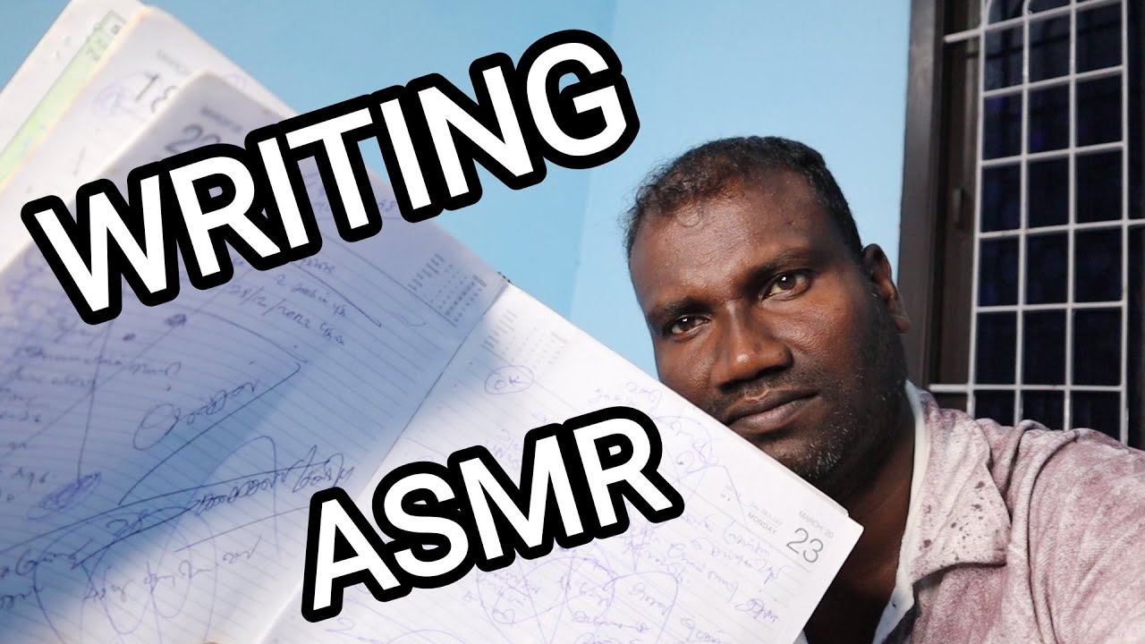 ASMR 🖋️📝 WRITING PEN AND PAPER SOUND help for sleep - YouTube