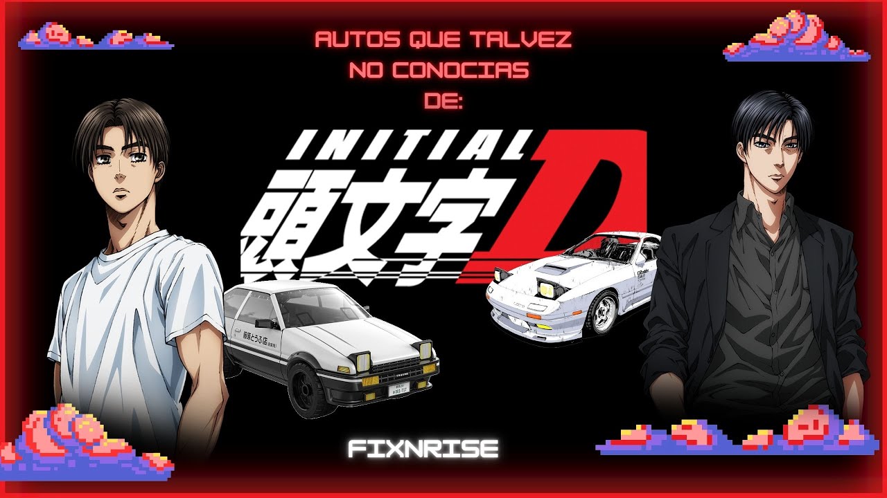 Autos de Initial D Stage 1 | Rx7FC, RX7FD Y S13 - YouTube