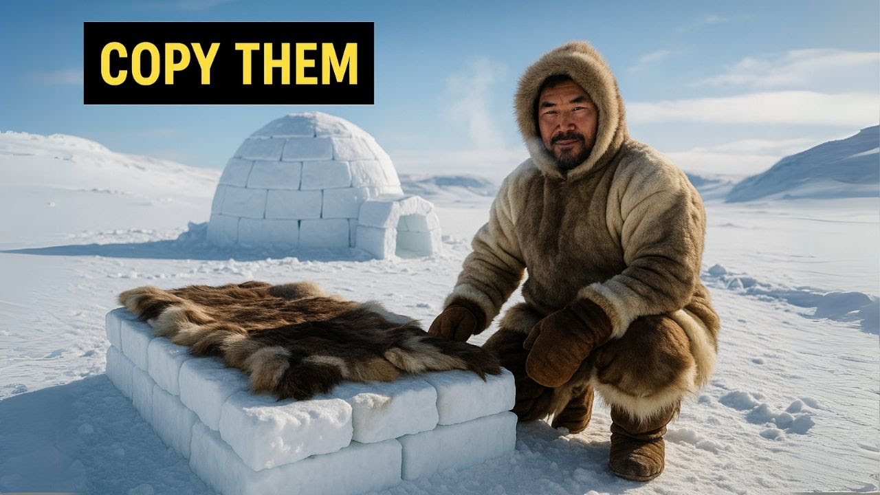 How Inuit Build an Ice Bed (in 90 Minutes) That Keeps Heat at -82°F ...