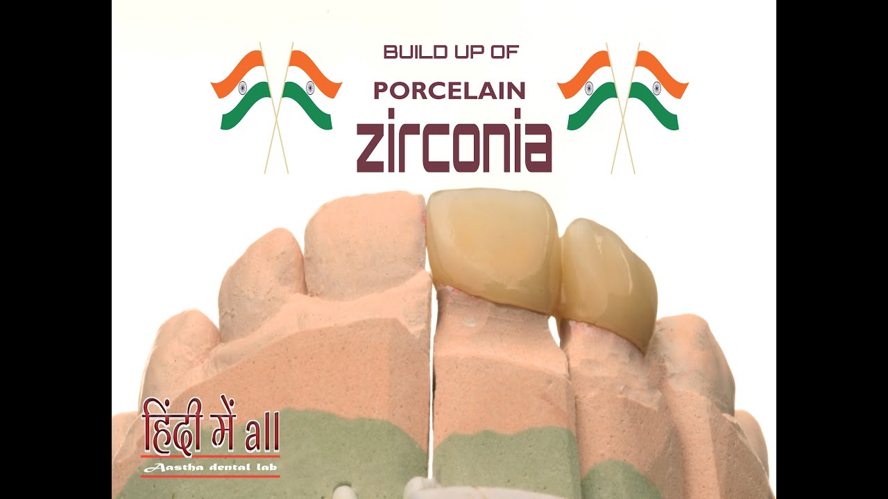 zirconia Build-Up || zirconia coping Build-Up || VITA Buildup Layering ...