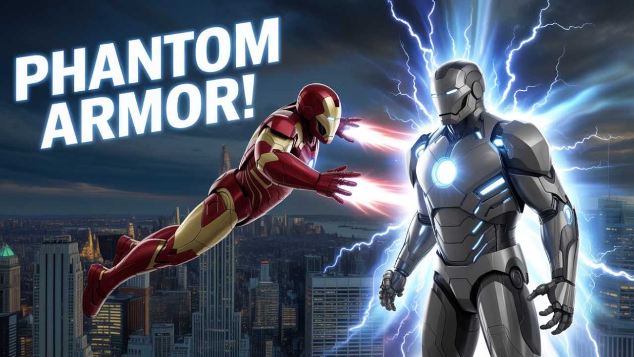 🤖 Iron Man and the Phantom Armor 👻 | Superhero Story for Kids - YouTube