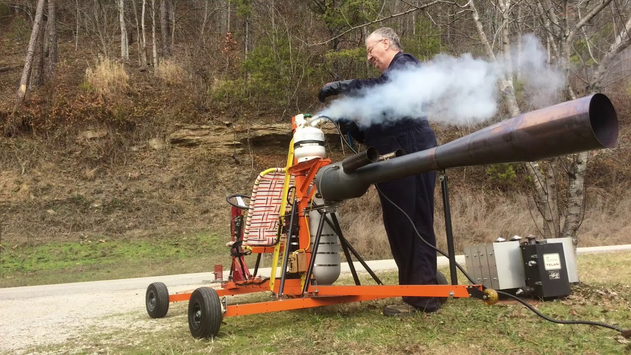 Pulse jet go kart 71 - YouTube