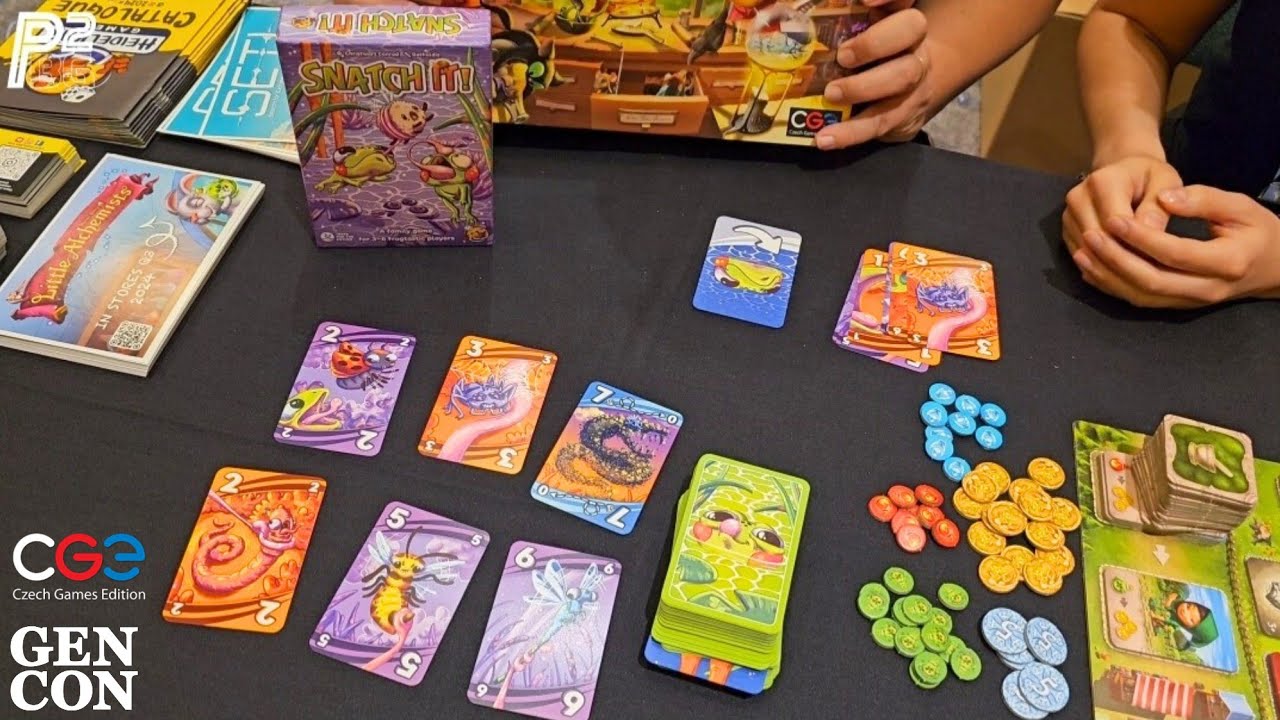 Snatch It Board Game | Overview at Gen Con 2024 - YouTube
