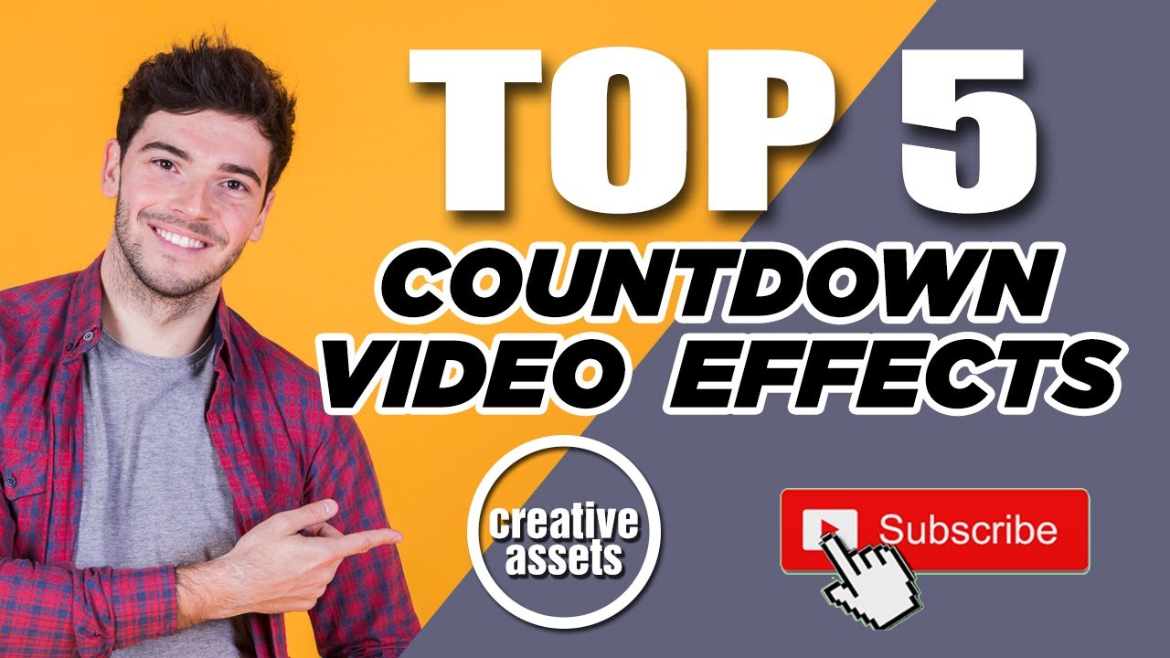Top 5 Countdown Timer Video Effects Video Asset Background - FREE NO ...