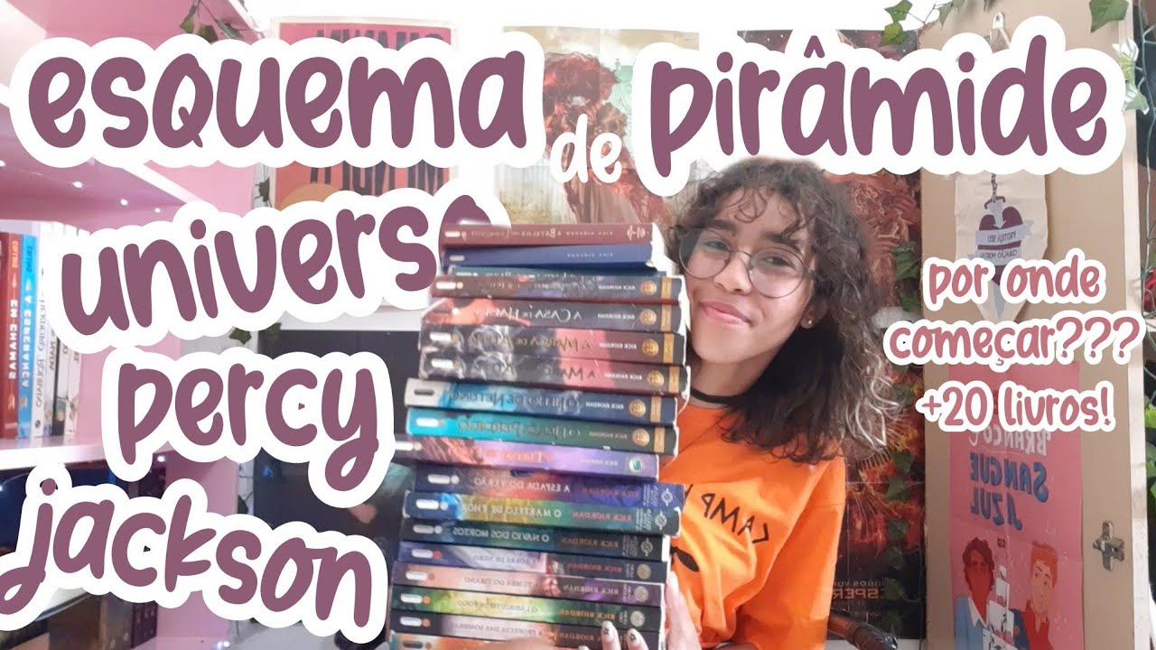 ORDEM de LEITURA do RIORDANVERSE (universo de percy jackson) 💓 - YouTube