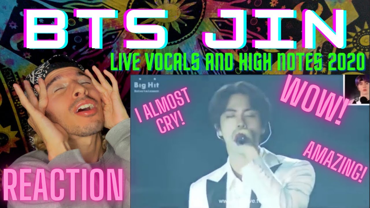 BTS JIN LIVE VOCALS AND HIGH NOTES COMPILATION UPDATED (2020 ...
