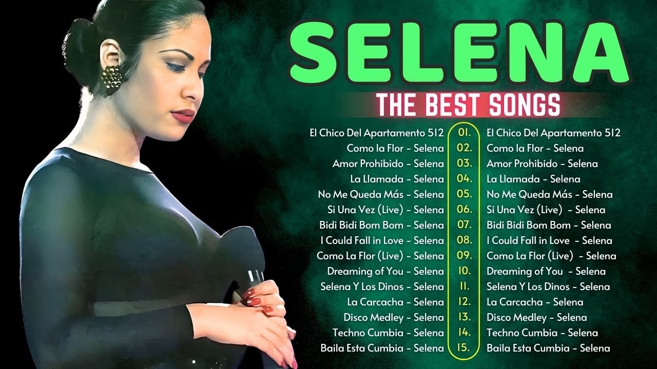 SELENA MIX | LAS MEJORES CANCIONES DEL ÁLBUM COMPLETO DE SELENA 2024 ...