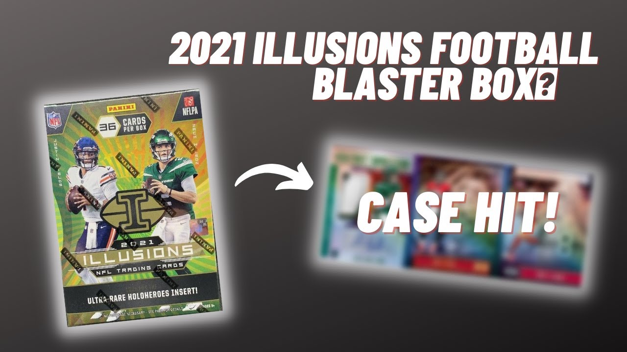 💥FINALLY GOT A CASE HIT!💥 2021 Panini Illusions Football Blaster Box ...