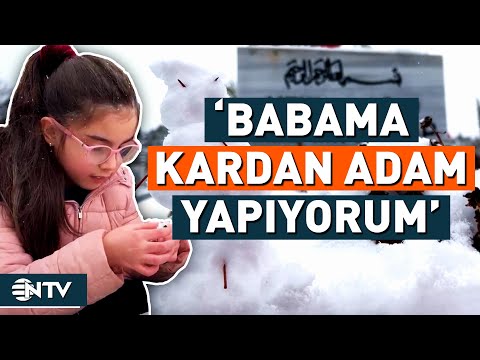 Küçük Kızdan, Depremde Kaybettiği Babasının Mezarında Dokunaklı Hediye | NTV