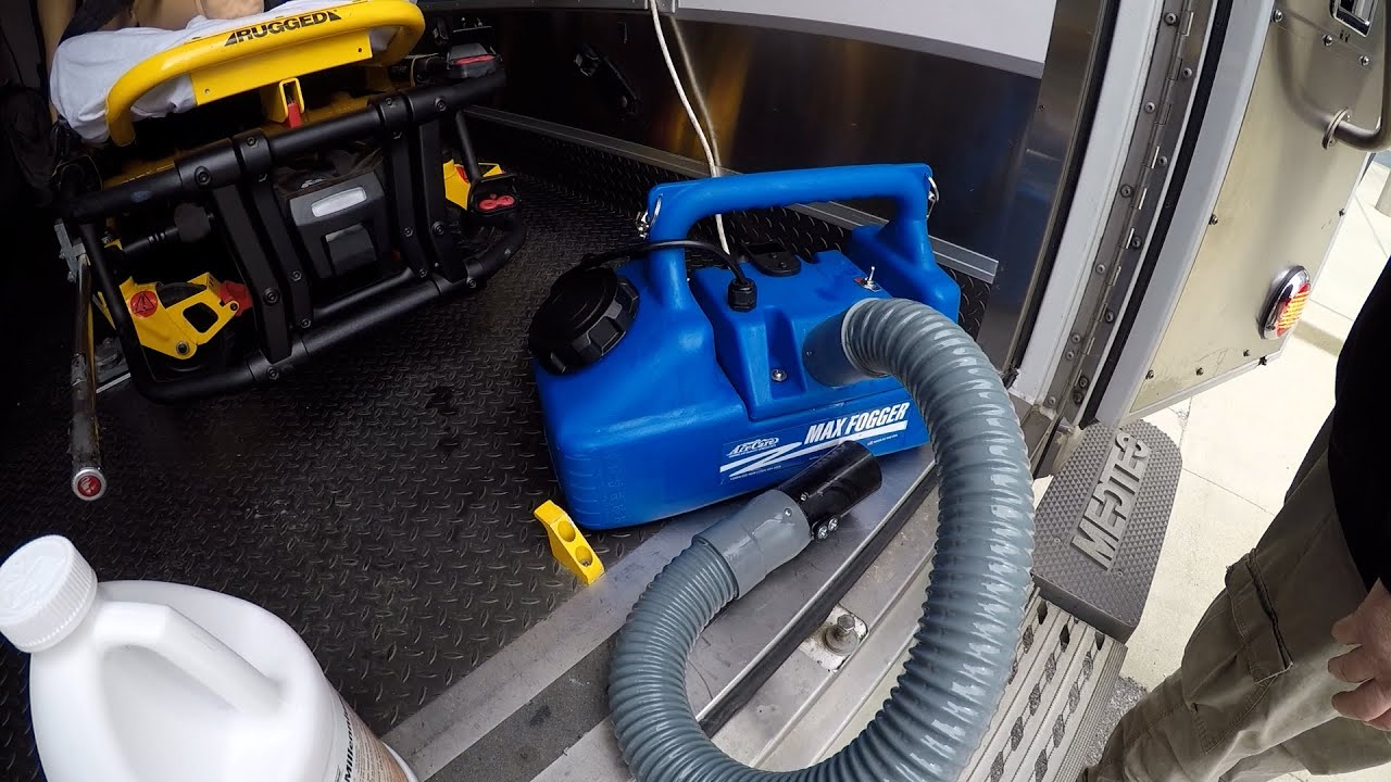 Decontamination Fogger - YouTube