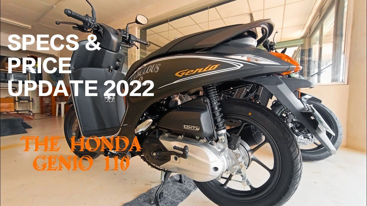 HONDA GENIO 110 REVIEW SPECS AND PRICE UPDATE JULY 2022 #genio110 | F P ...