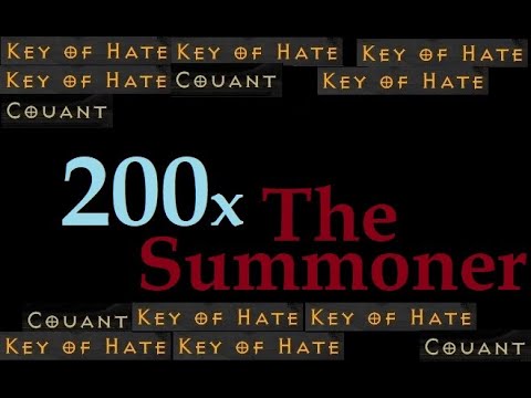 200x The Summoner Diablo 2 Resurrected [Season 5] - YouTube