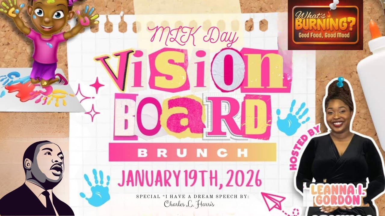 MLK Kids Vision Board Brunch - YouTube