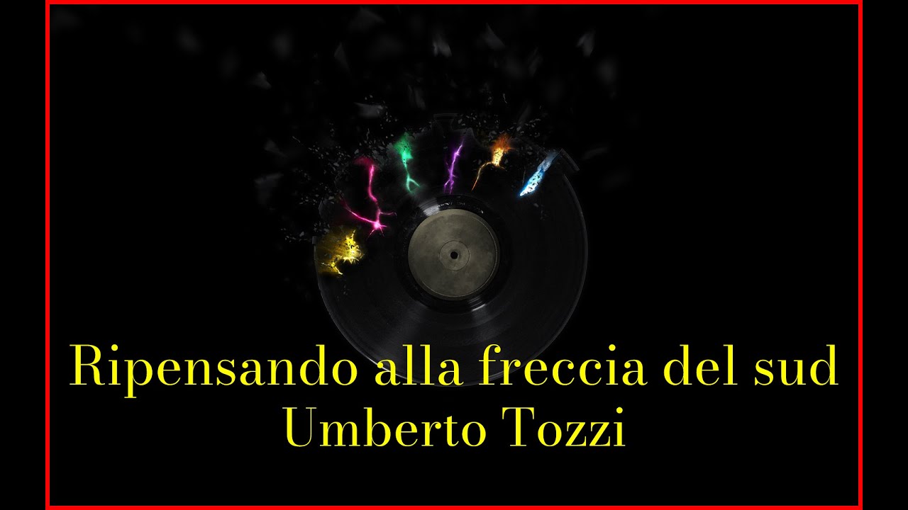 Umberto Tozzi - Ripensando alla freccia del sud (Lyrics) Karaoke - YouTube