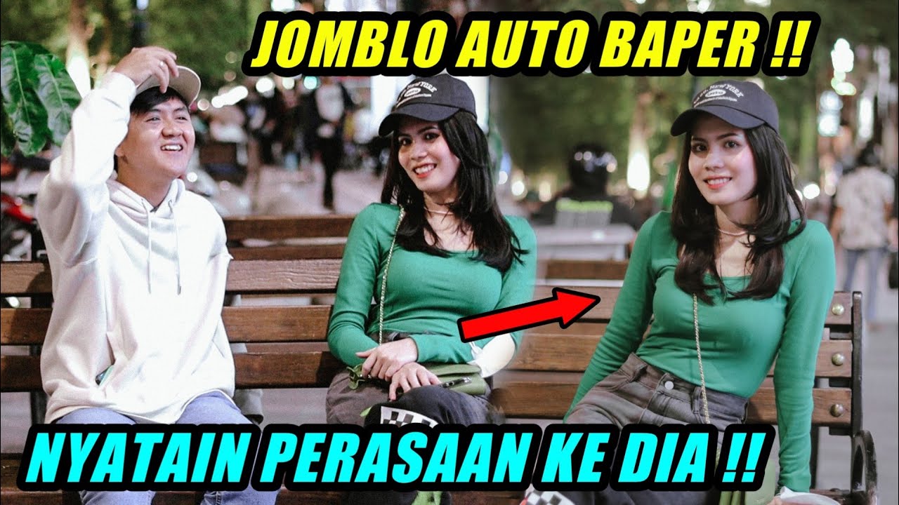 PRANK NEMBAK CEWEK CANTIK DIDEPAN UMUM - DI TERIMA / TIDAK 😱 - YouTube