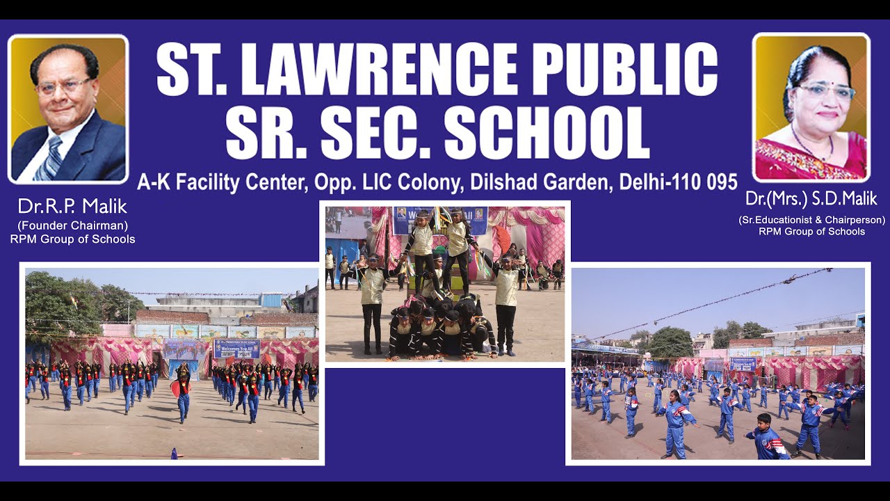 ST.LAWRENCE PUBLIC SR.SEC. SCHOOL (DILSHAD GARDEN) - YouTube
