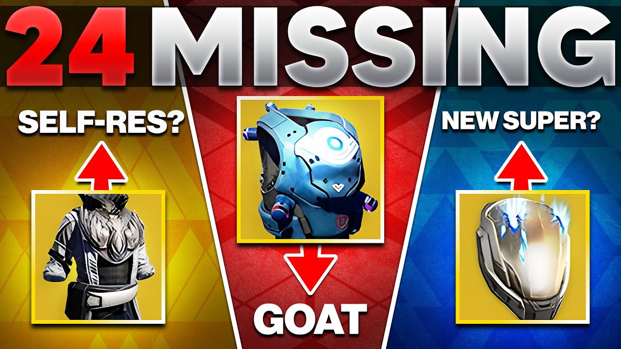 I Redesigned ALL 24 Missing Exotic ARMOR From Destiny 1 Into Destiny 2 ...