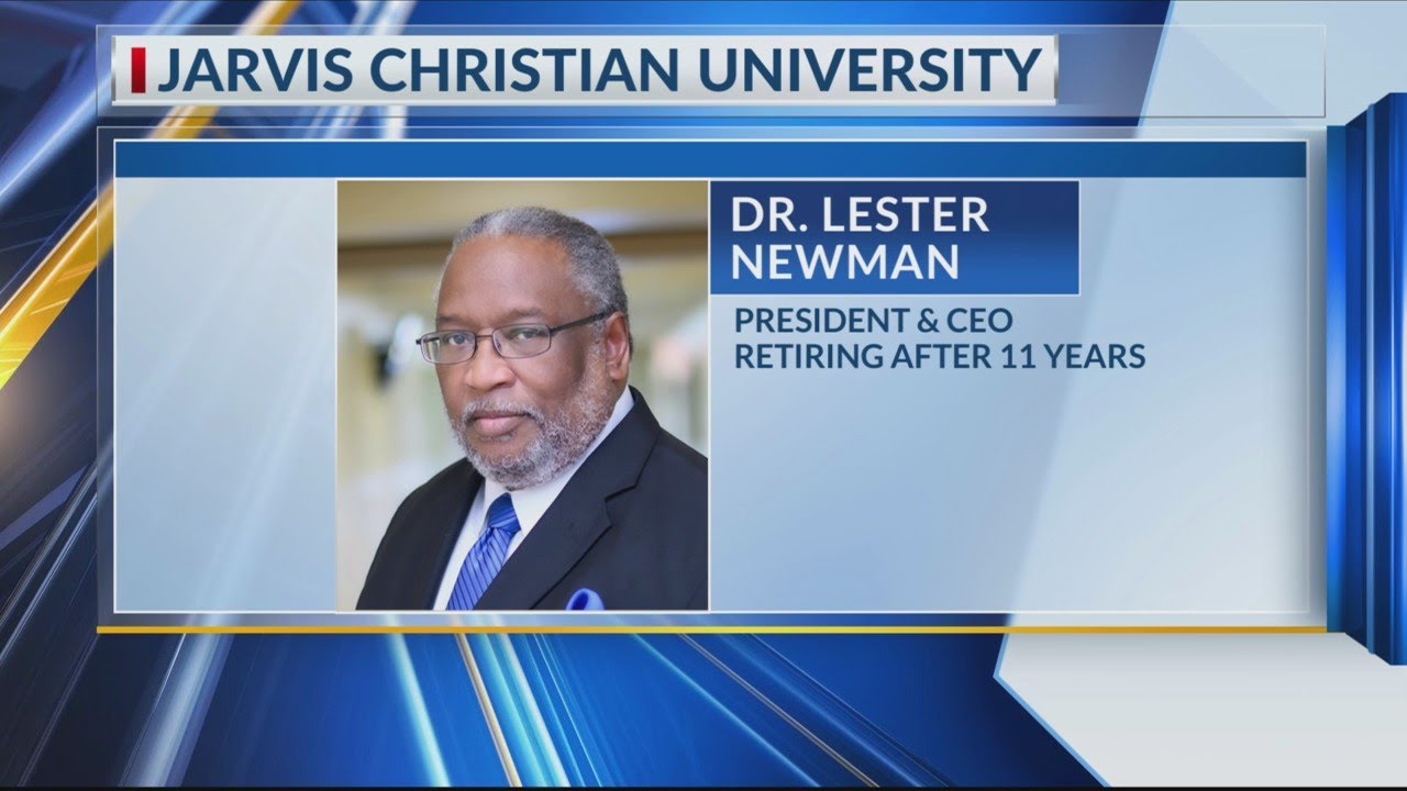 Jarvis Christian University president announces plans to retire - YouTube