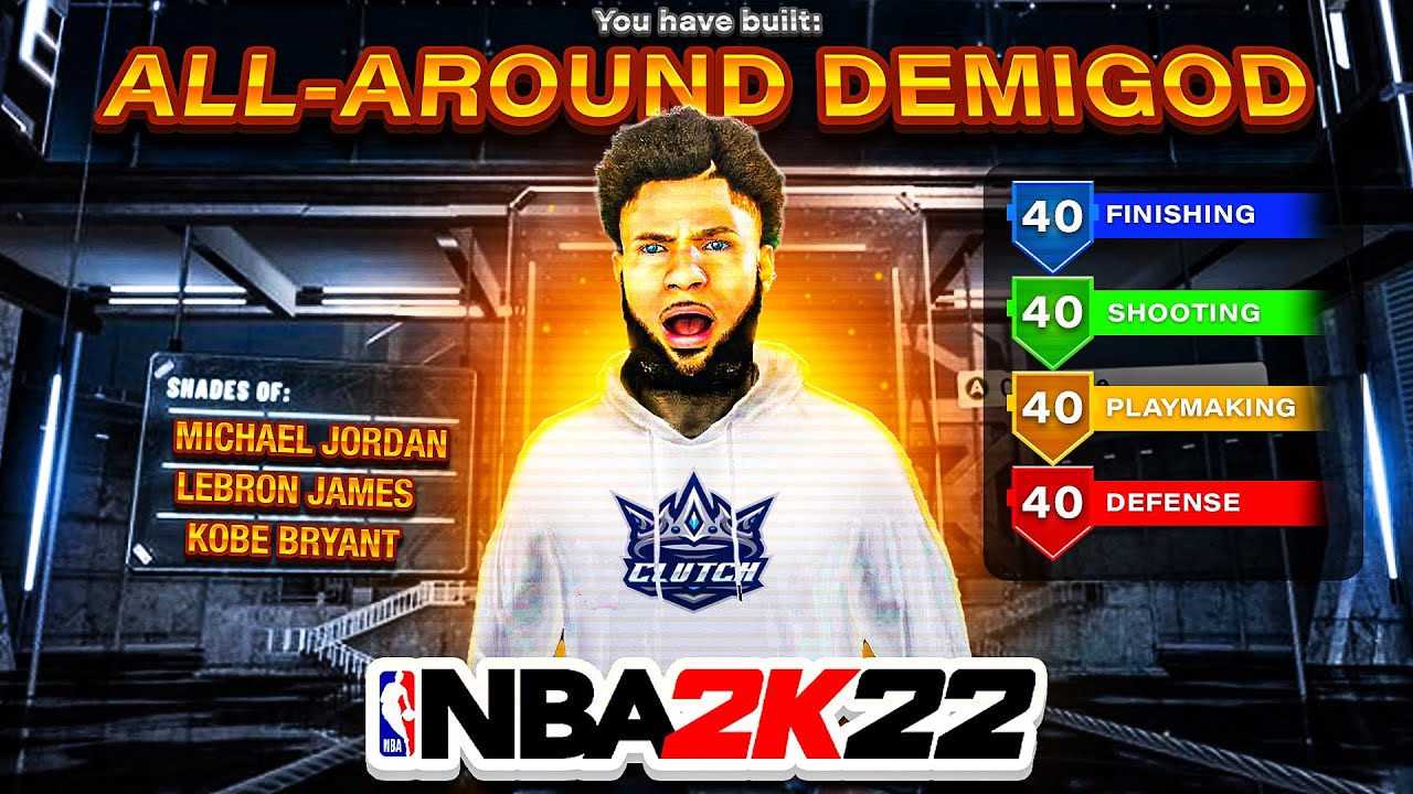 *NEW* ALL-AROUND DEMIGOD BUILD IS THE BEST BUILD IN NBA 2K22! BEST ISO ...