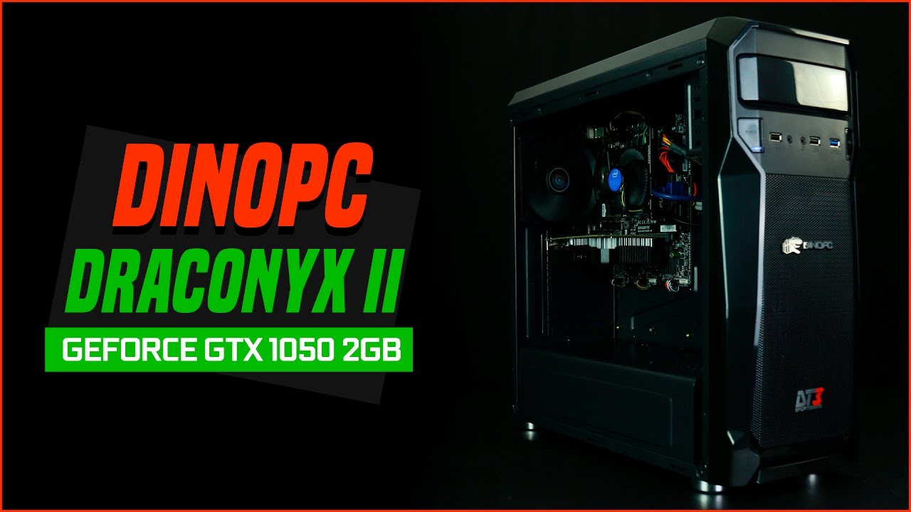 « PC GAMER CUSTO BENEFÍCIO » GTX1050 2GB + I3 7100 -NOVO DINOPC DRACONYX II - YouTube