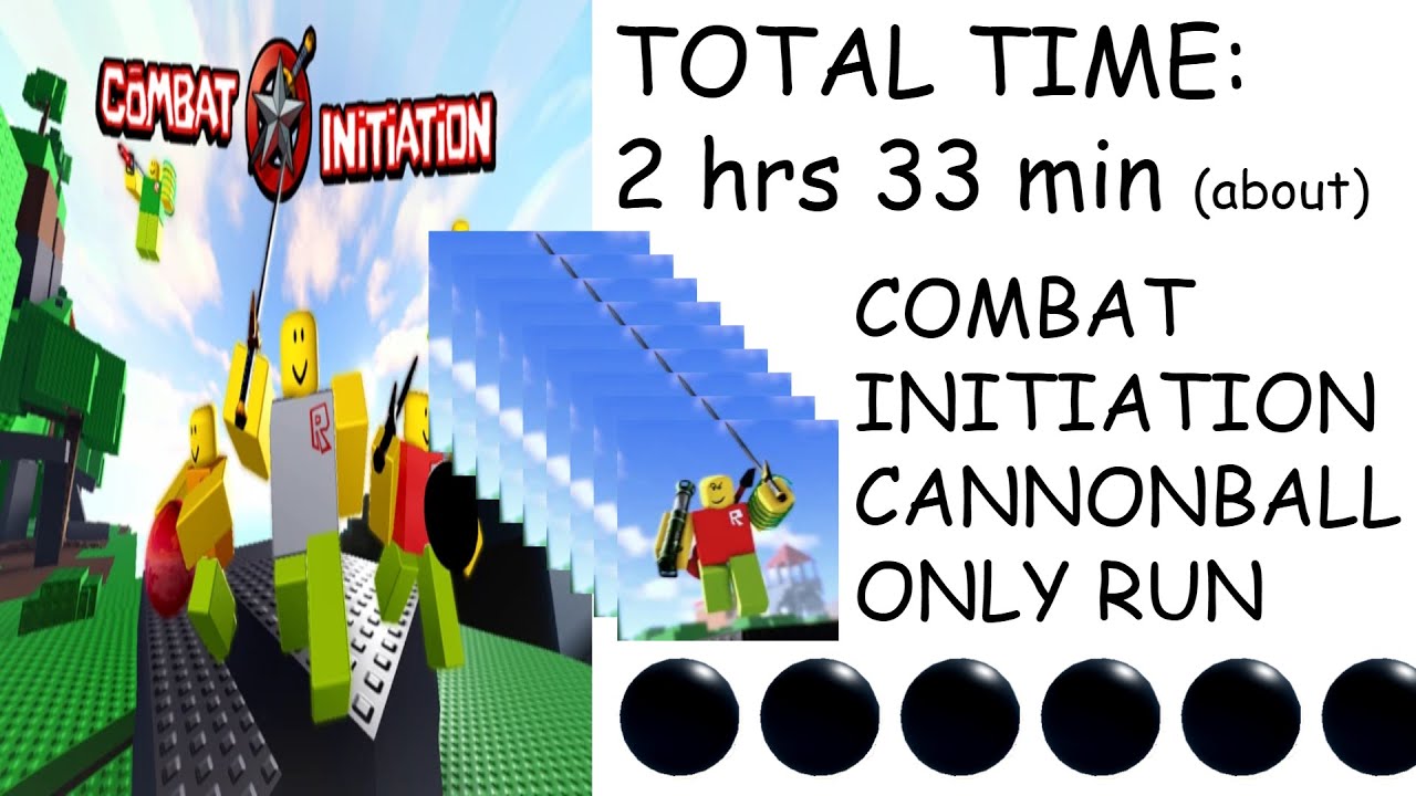 Combat Initiation Cannonball Only Run #1 (alot of cursing) - YouTube