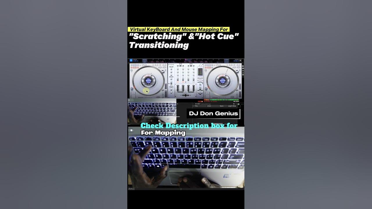 Virtual Dj Keyboard And Mouse Mapping For, "Scratching" & "Hot Cue" Transitions #shortsfeed # ...