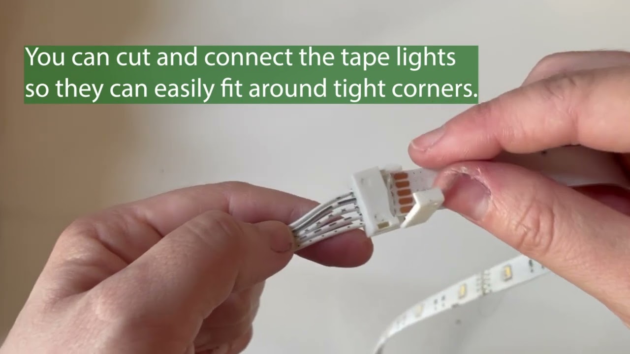 Tape lights - YouTube