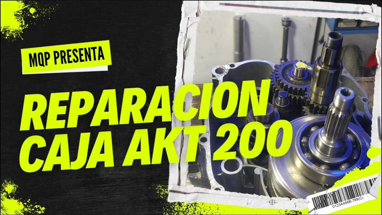 Reparación Caja Cambios AKT/ SONIDO RARON EN TERCERA sm200, xm 200, 180 ...