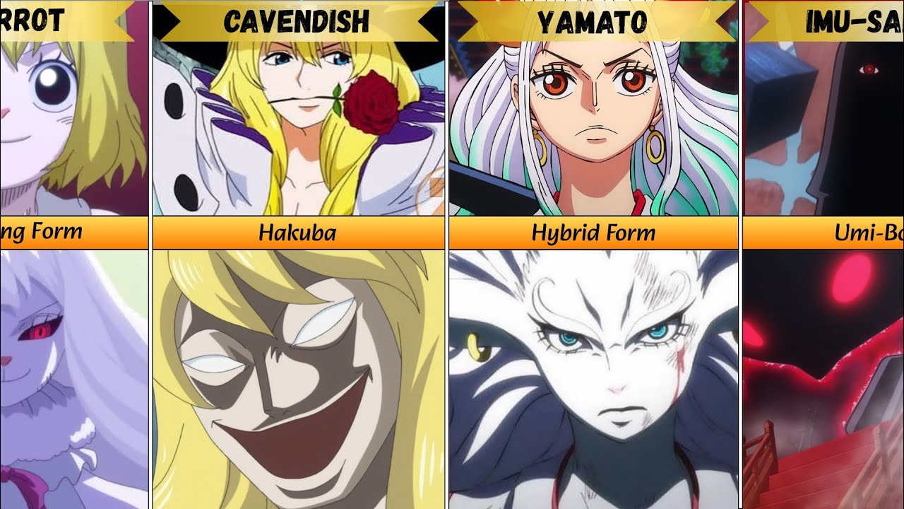 One Piece Characters and their Final Form - YouTube
