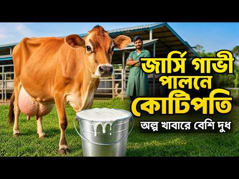 জার্সি গাভী পালন কি সত্যিই লাভজনক ? জানুন খামারিদের সফলতার গল্প ।  Jersey Cow @Dhakar_Halchal