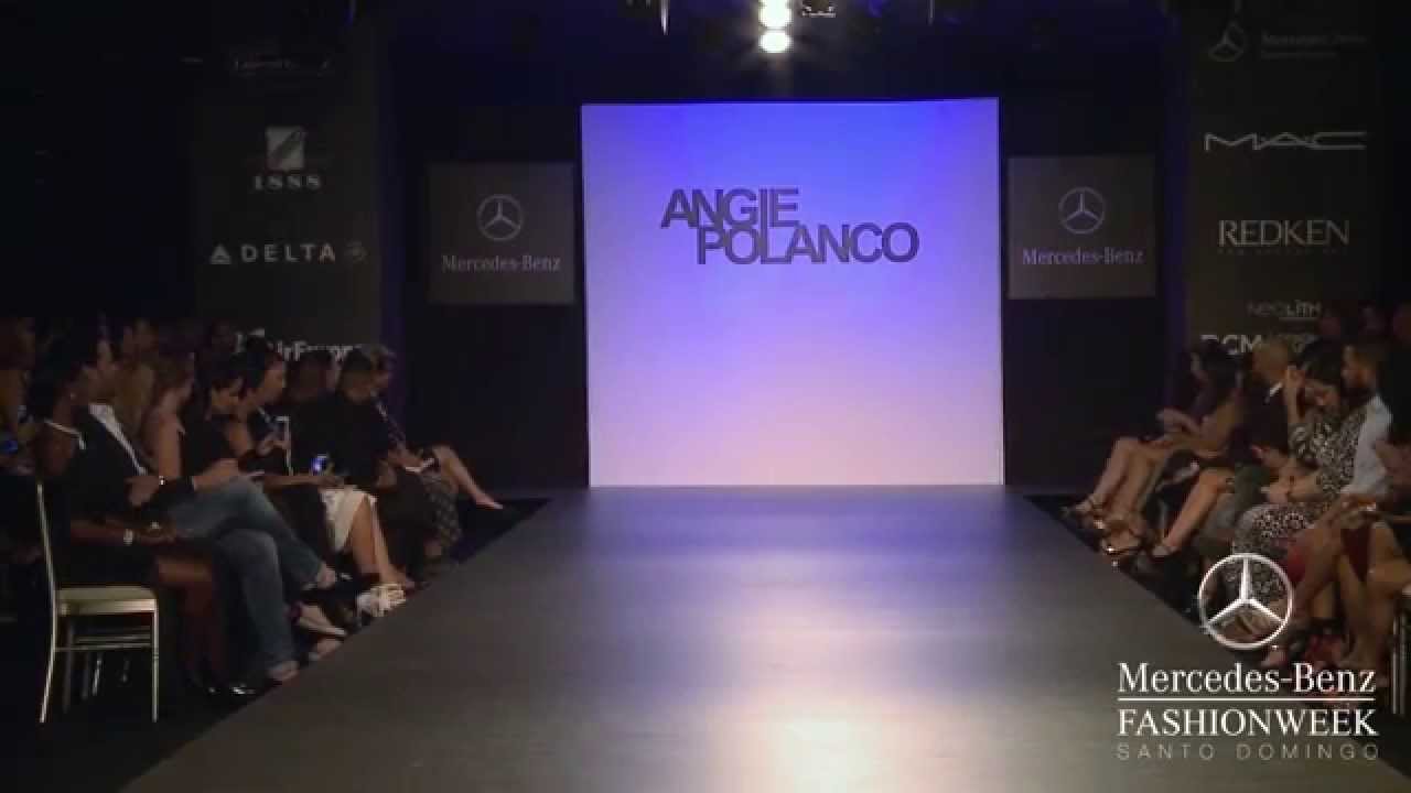 Angie Polanco Mercedes-Benz Fashion Week Santo Domingo 2015 - YouTube