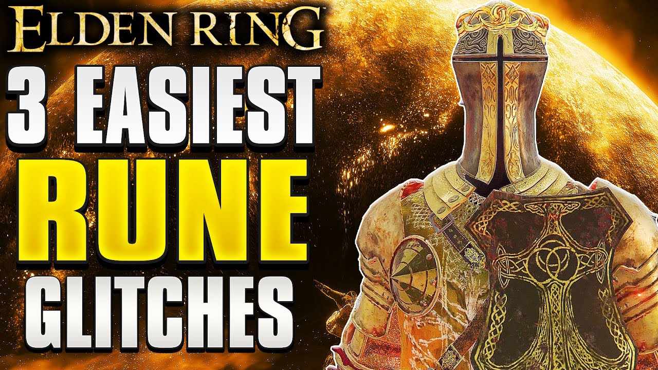 Elden Ring - 425K PER MIN!EASIEST UNLIMITED RUNE GLITCHES AFTER PATCH 1 ...