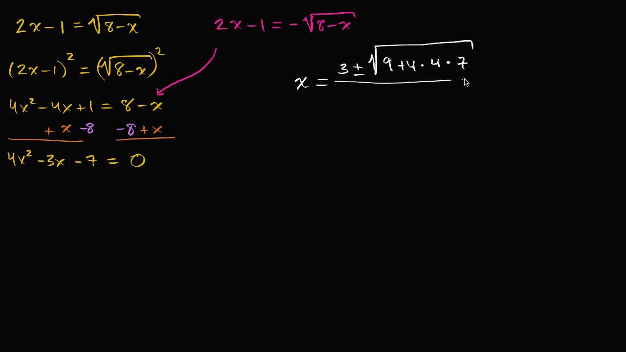 Extraneous Solutions Of Radical Equations Mathematics III High extraneous-solutions-of-radical-equations-mathematics-iii-high